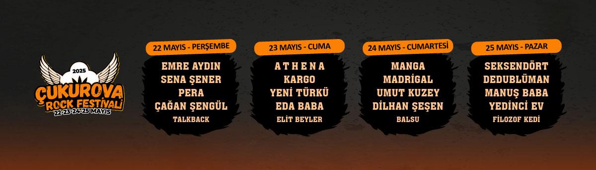 Çukurova Rock Festivali 2025 - Kombine tickets | Biletix | Official ...
